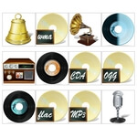 Old Style Music Icons 256x256 [12 PNG File] - PNG Logo Vector Brand ...