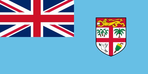 Fiji Flag&Coat of arms Download Vector